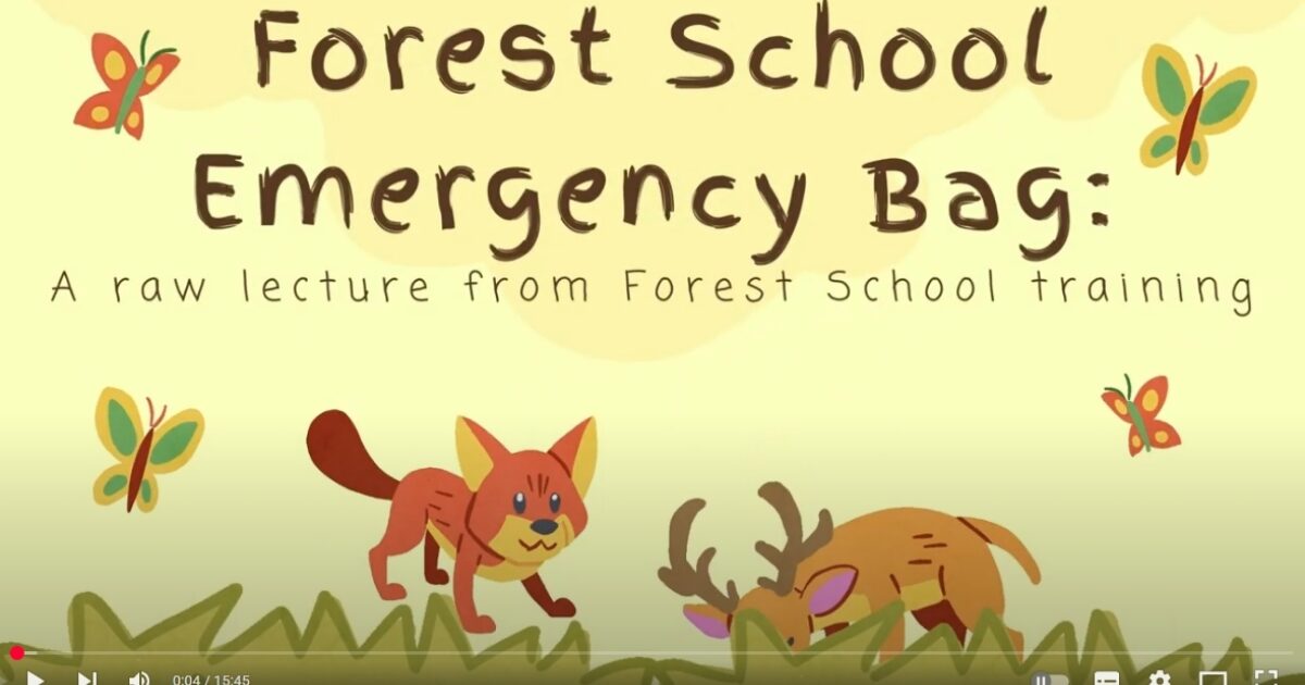 Forest School Lou: FS emergency bag | Forest School kit… | Muddy Faces