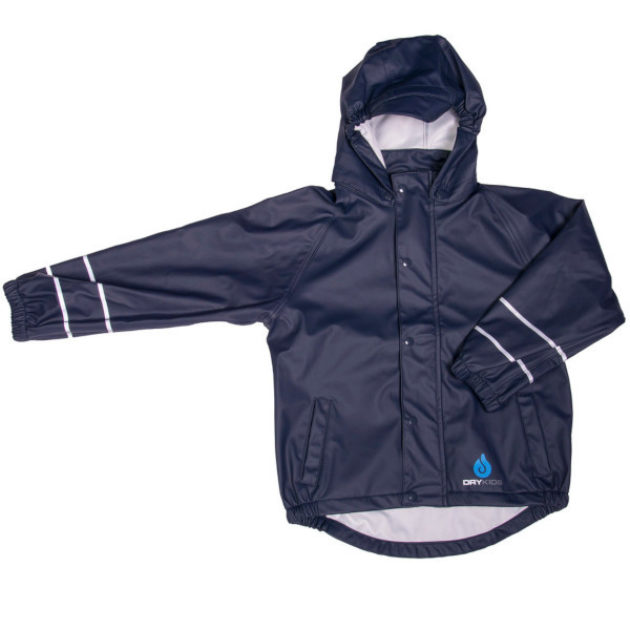 Dry Kids PU Splash Unlined Zip Jacket | Muddy Faces