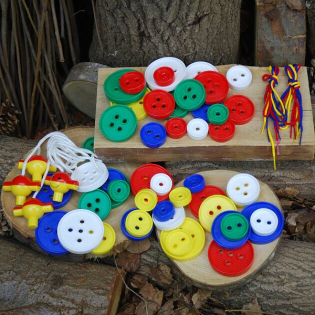 Giant Lacing Buttons - Pack of 44 | Muddy Faces