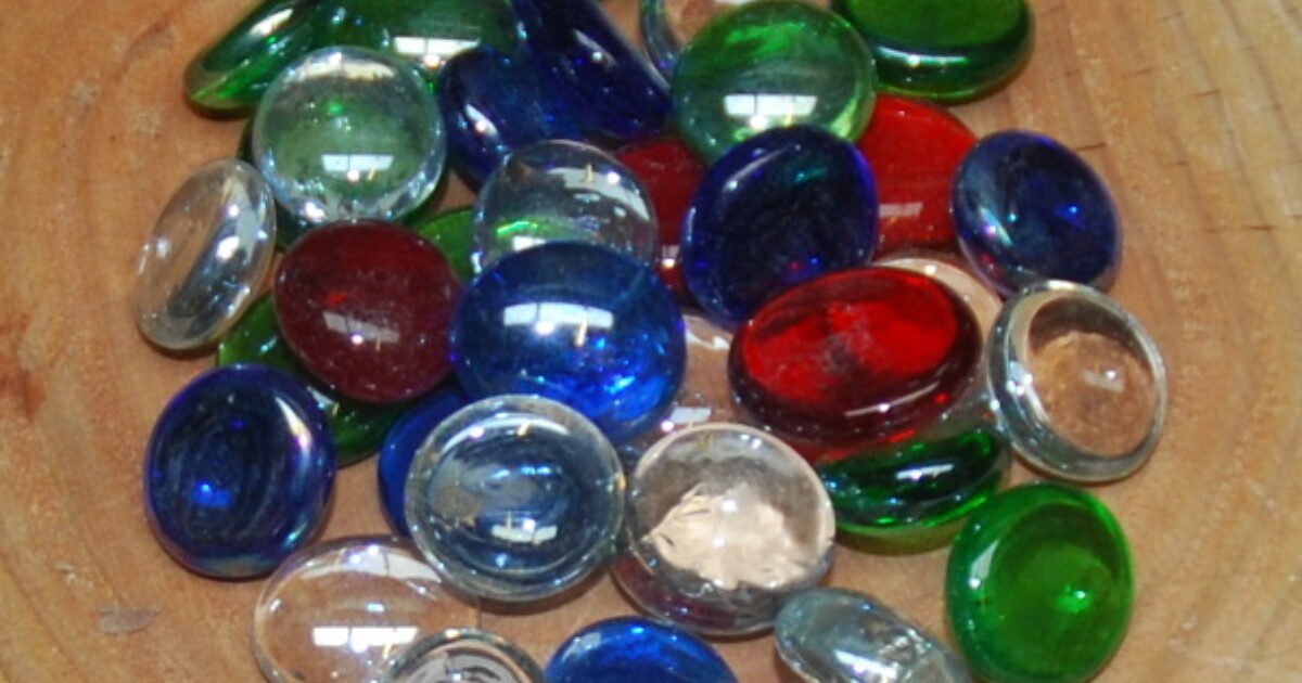 Glass Beans & Nuggets | Large Art Projects | Muddy Faces