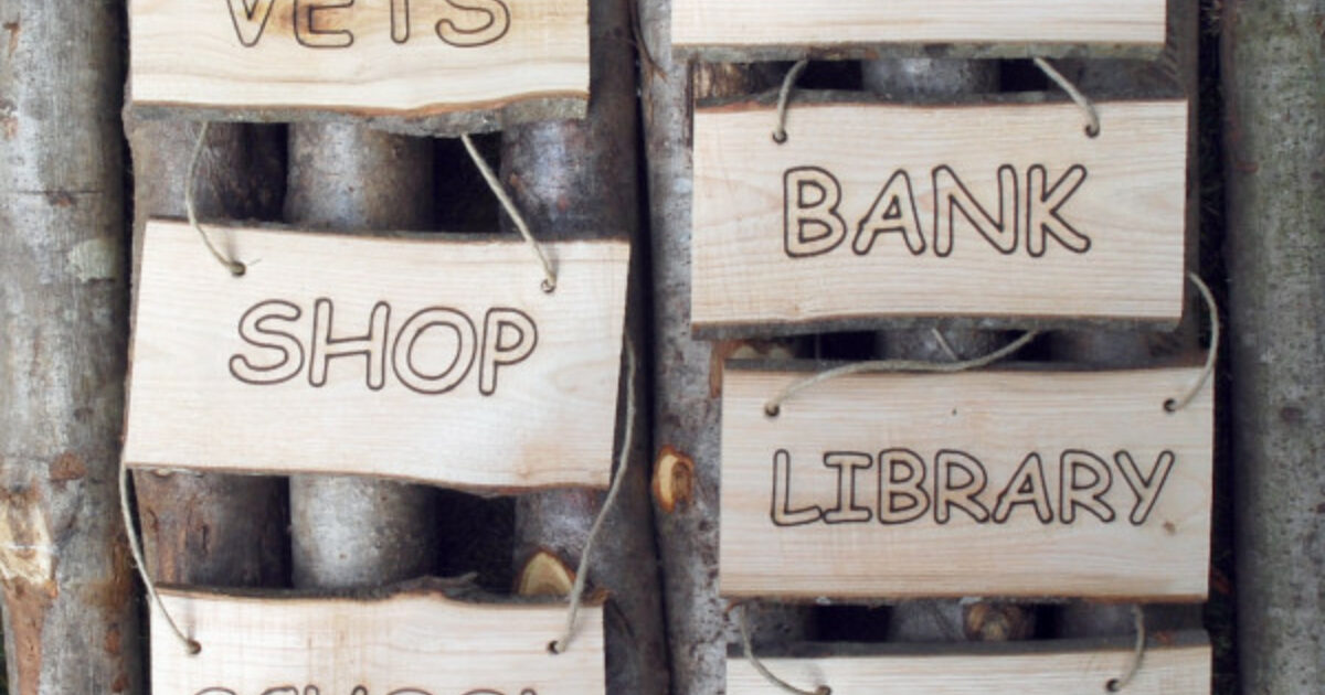 Role Play Signs | Signs & Displays | Muddy Faces