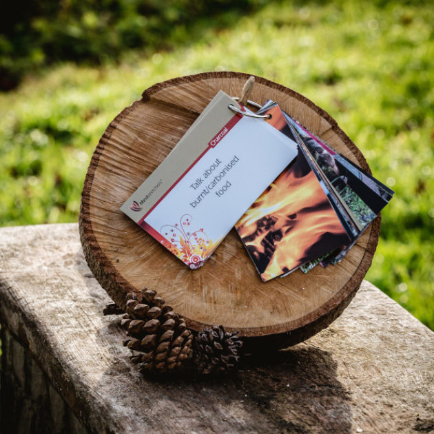 Outdoor Learning Cards Portable Ideas - Charcoal | Muddy Faces