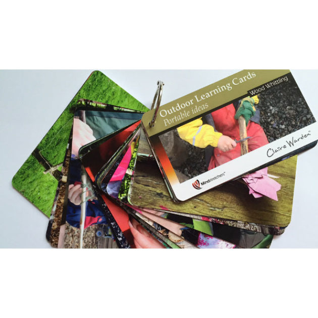 Outdoor Learning Cards Portable Ideas - Wood Whittling | Muddy Faces