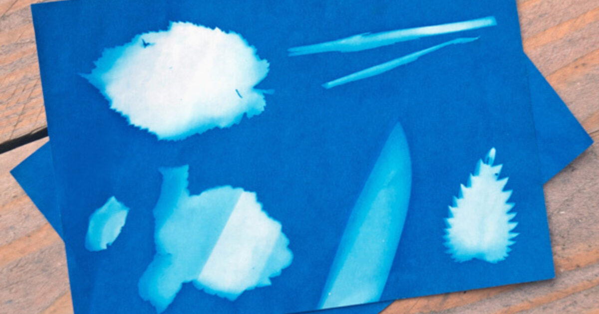 Sun Printing & Pyro Pens | Art & Creating | Muddy Faces