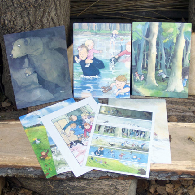 We're Going on a Bear Hunt Sequencing Cards | Muddy Faces