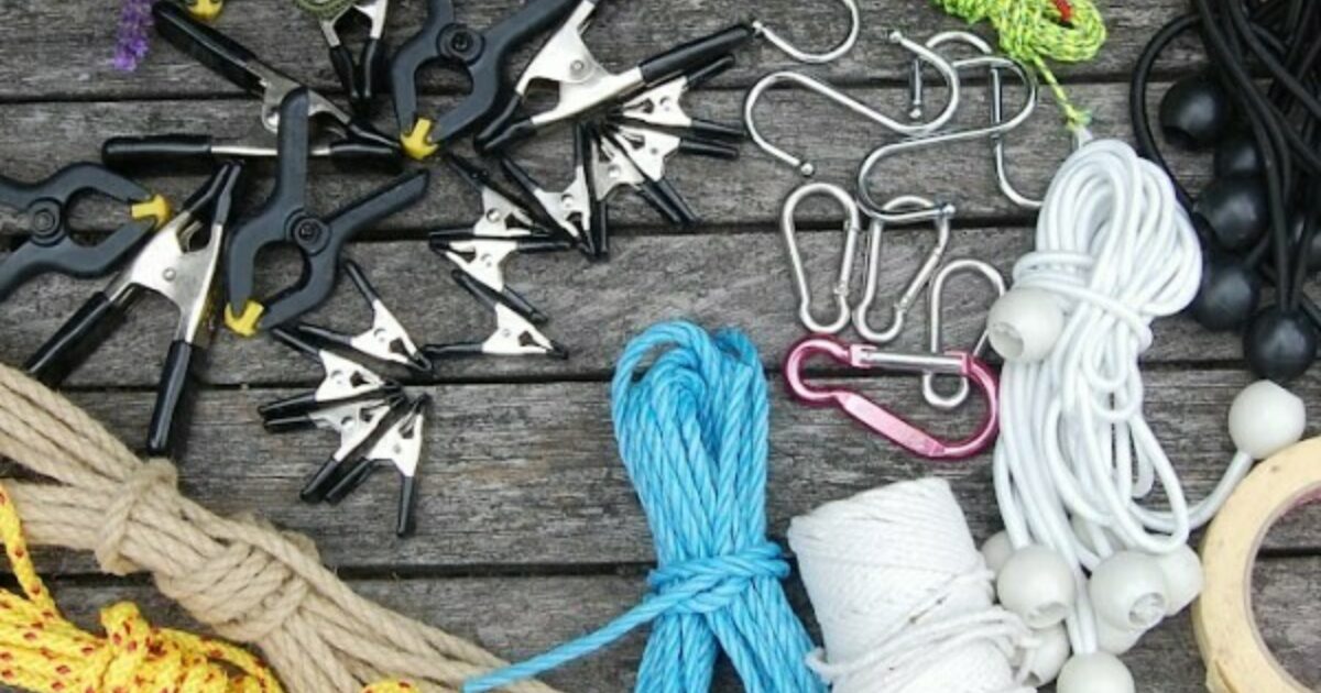 Fixings, Ropes, & Pegs | Loose Parts & Den Building | Muddy Faces