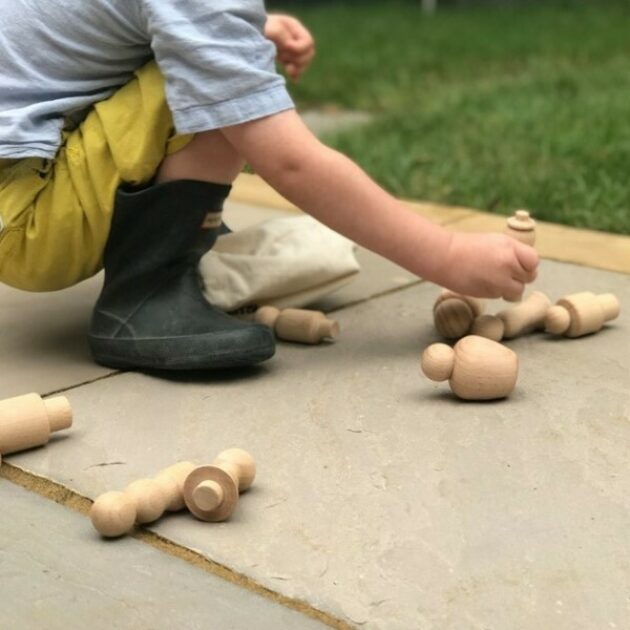 Wooden Community Figures | Muddy Faces