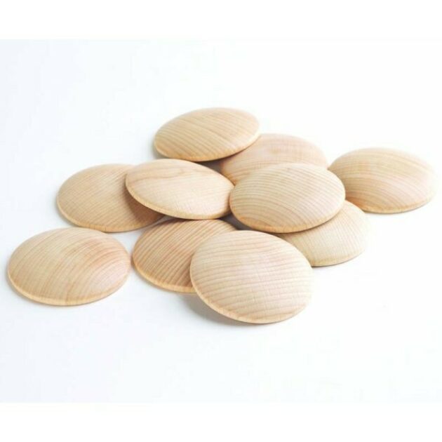 Wooden Discs - pack of 10 | Muddy Faces