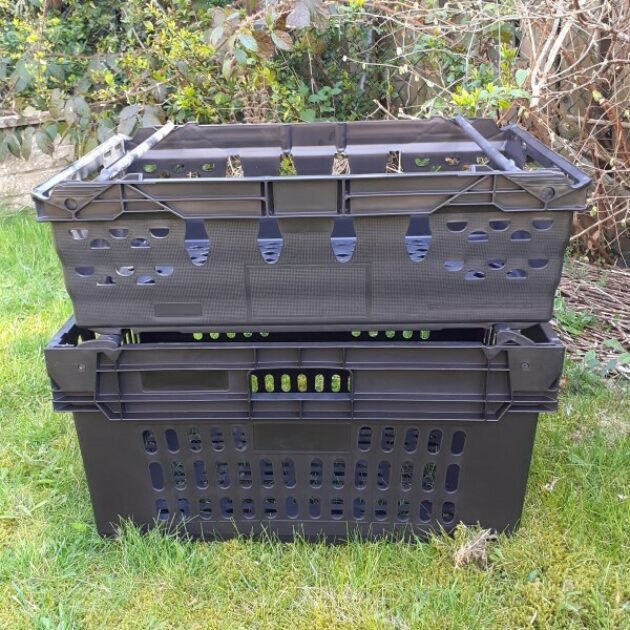 Recycled Plastic Storage Crates | Muddy Faces