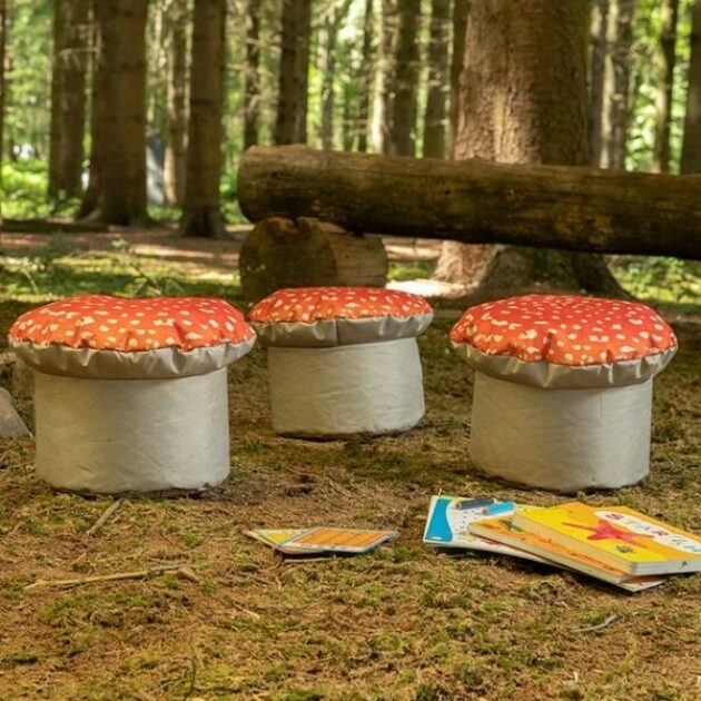 Learn About Nature Woodland Toad Stools | Muddy Faces