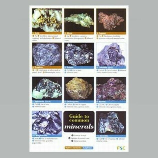 Field Guide - Common Minerals | Muddy Faces