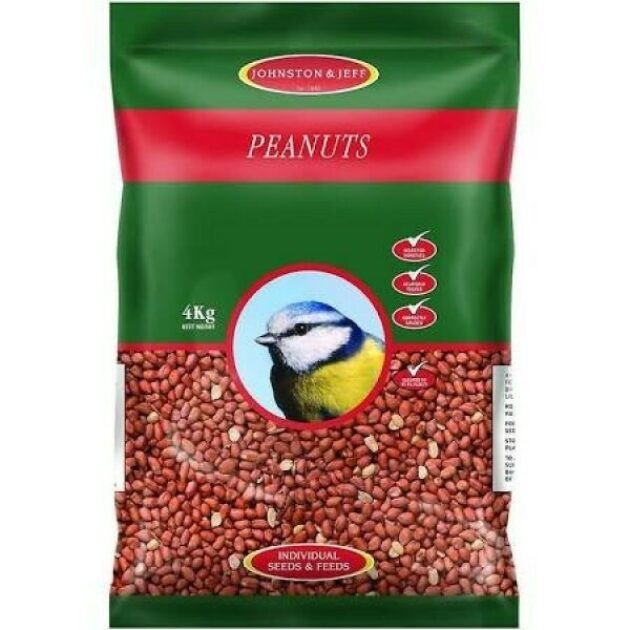 Wild Bird Peanuts 4kg | Muddy Faces