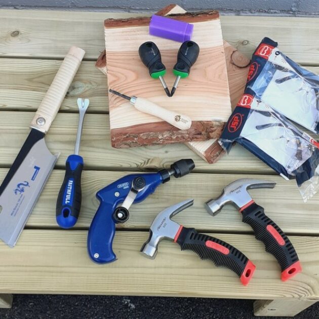 Early Years Starter Woodwork Tool Set | Muddy Faces