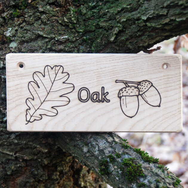 Rustic Sign - Oak | Muddy Faces