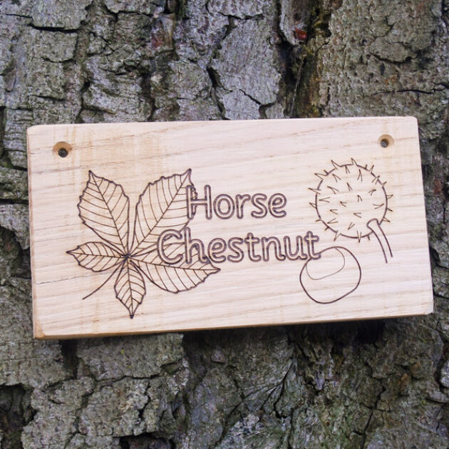 Rustic Sign - Horse Chestnut | Muddy Faces