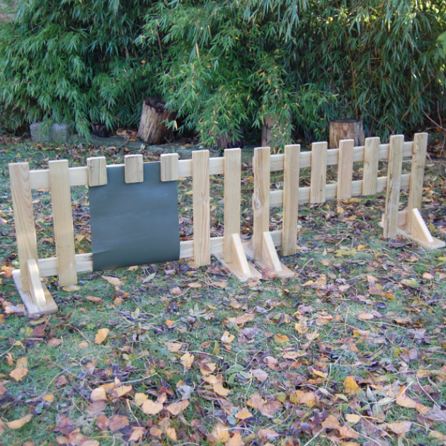 Flap & Low Squeeze Fence Set 50cm | Muddy Faces