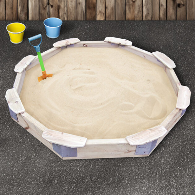 Octagon Sandpit - 150cm | Muddy Faces