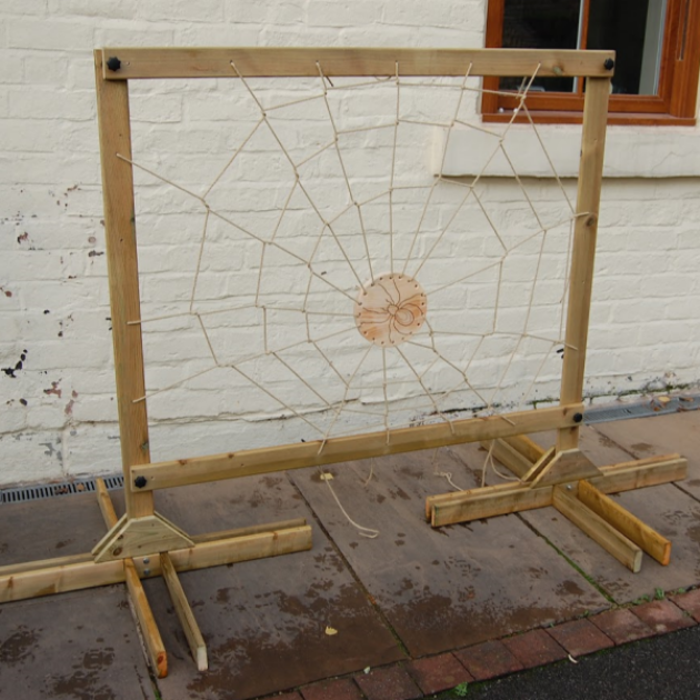 Spider's Weaving Web | Muddy Faces