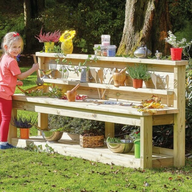 Millhouse Outdoor Potion Bench - 7 Station | Muddy Faces