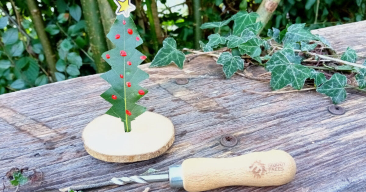 Standing tree decoration - Activities | Muddy Faces
