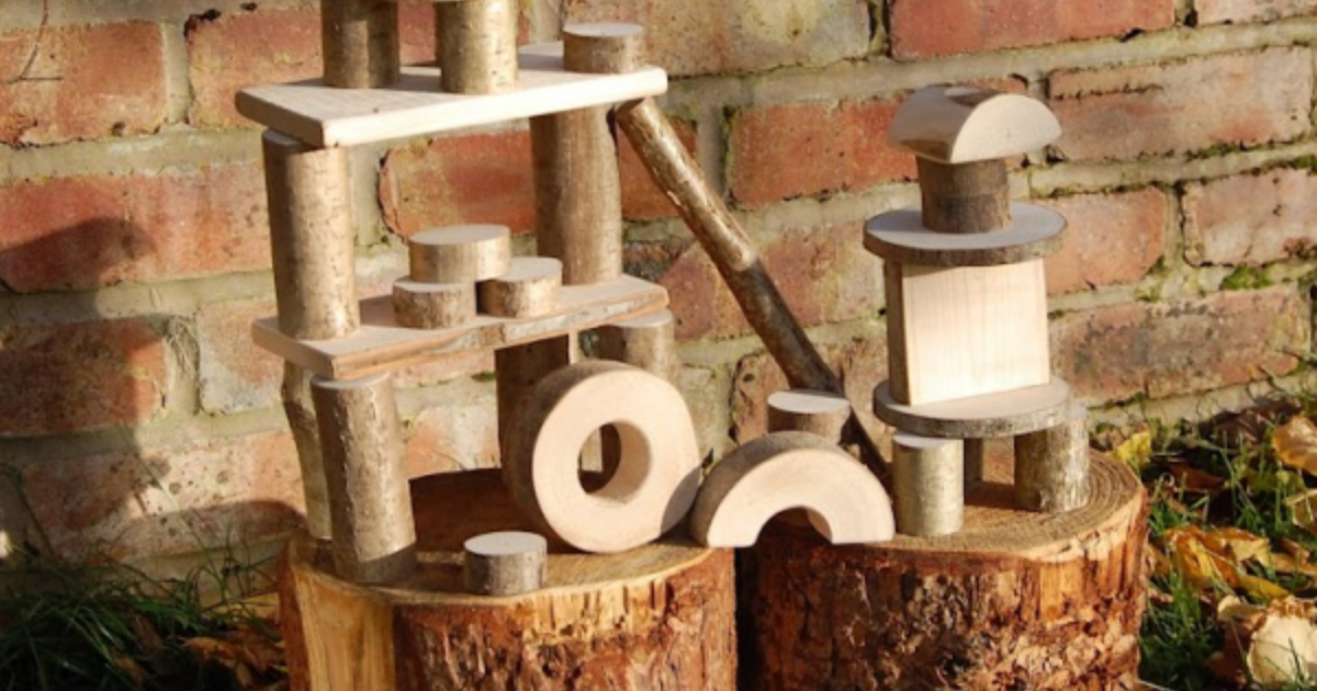 Nature Blocks | Loose Parts & Den Building | Muddy Faces