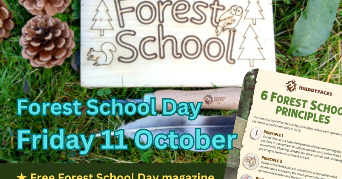 Forest School Day, 11 October 2024 | Muddy Faces