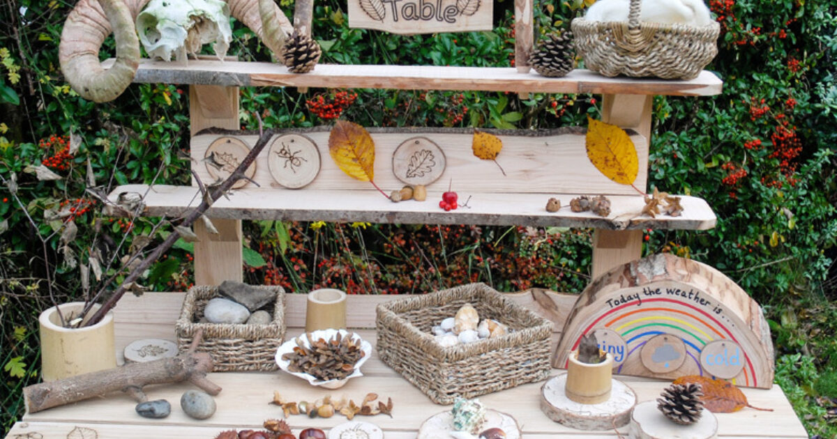 Nature Table | Nature & Observation | Muddy Faces