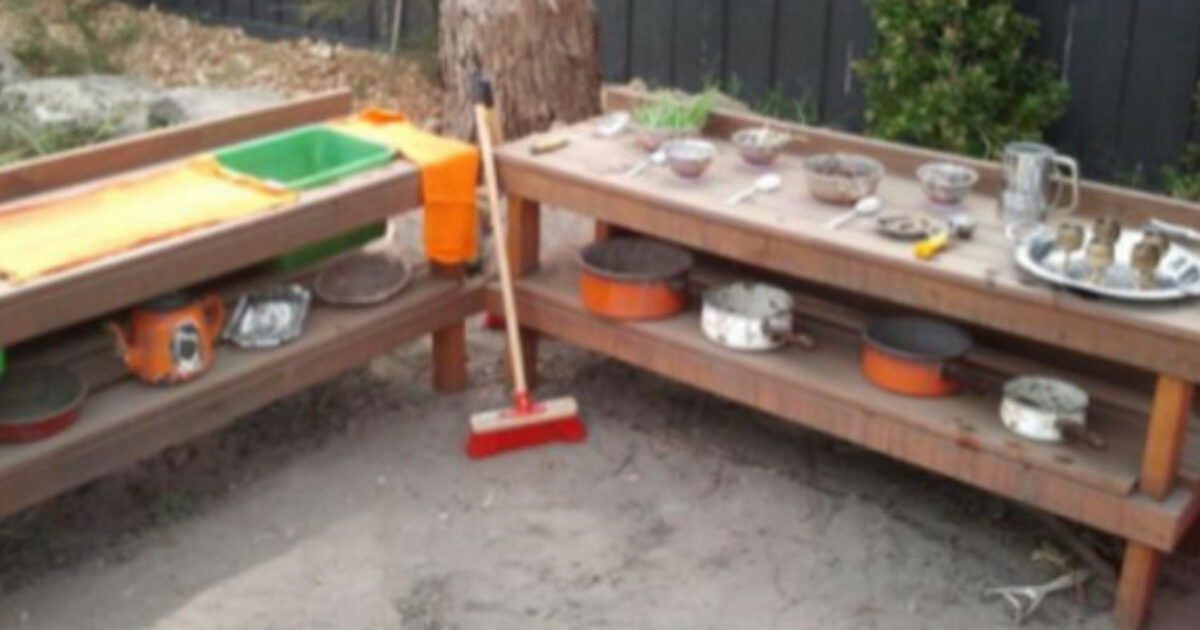 Case Study: mud kitchen & digging patch in an… | Muddy Faces