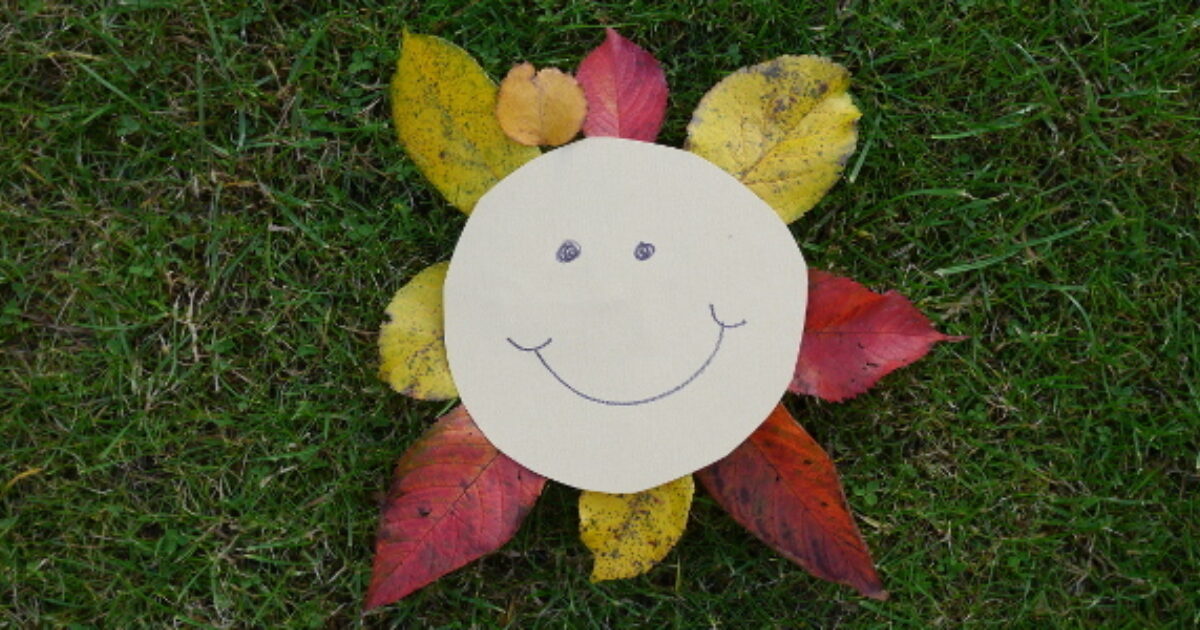 Cheery autumn leaf faces - Activities | Muddy Faces