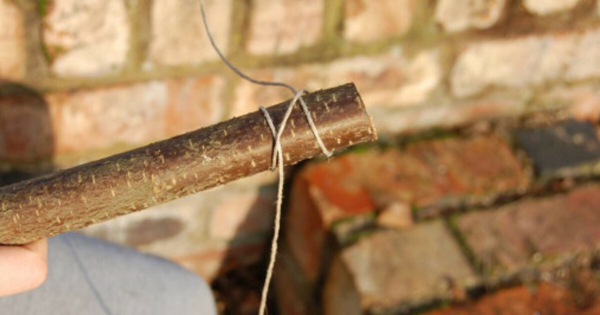 Knot - clove hitch (slipped) - Activities | Muddy Faces