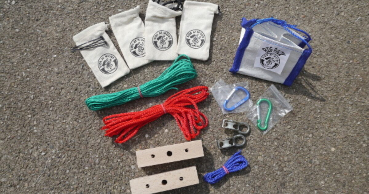 Mini pulley system (Mini Seilbahn) - instructions -… | Muddy Faces