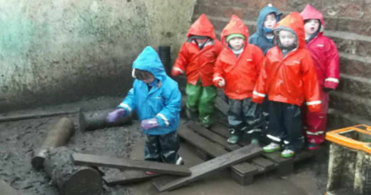 Case study: mud patch at a primary school in NI -… | Muddy Faces
