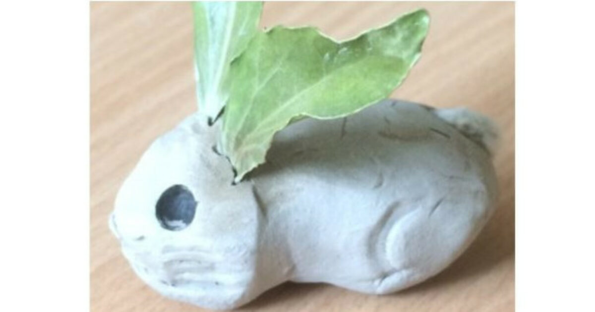 Clay rabbits - Activities | Muddy Faces