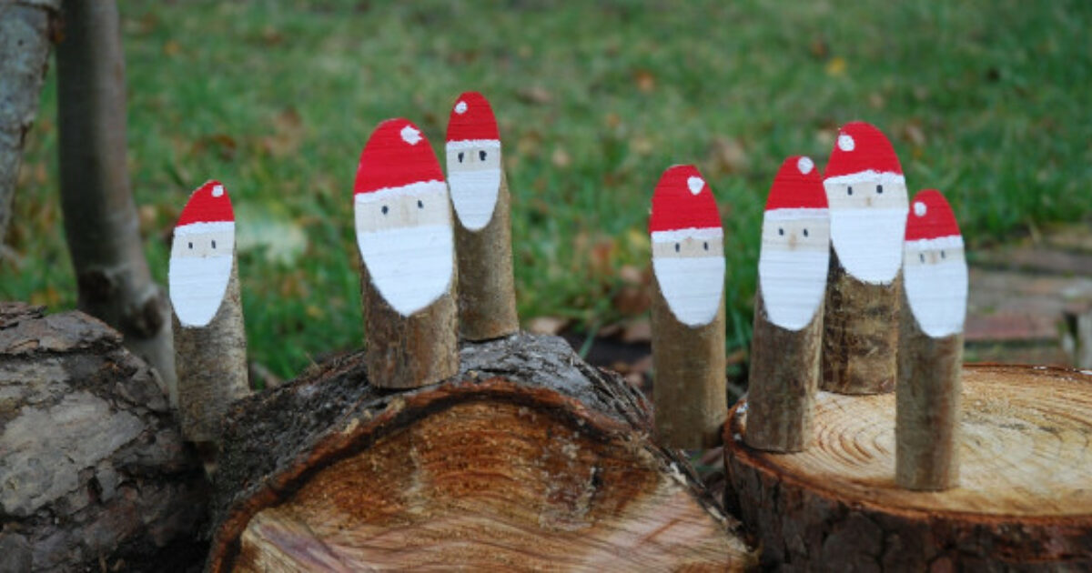 Stick Santas - Activities | Muddy Faces