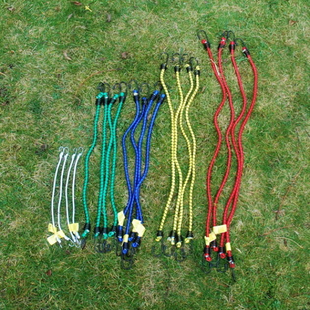Assorted Bungee Straps - Pack of 20 | Muddy Faces