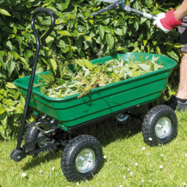 Gardeners Cart with Tipping Feature | Muddy Faces