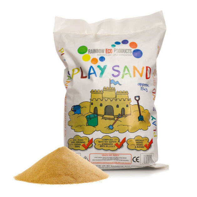Natural Play Sand - 12kg | Muddy Faces