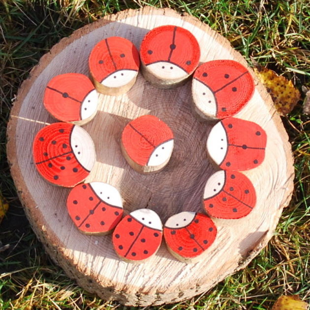 Hand Painted Number Bugs - 0-10 | Muddy Faces