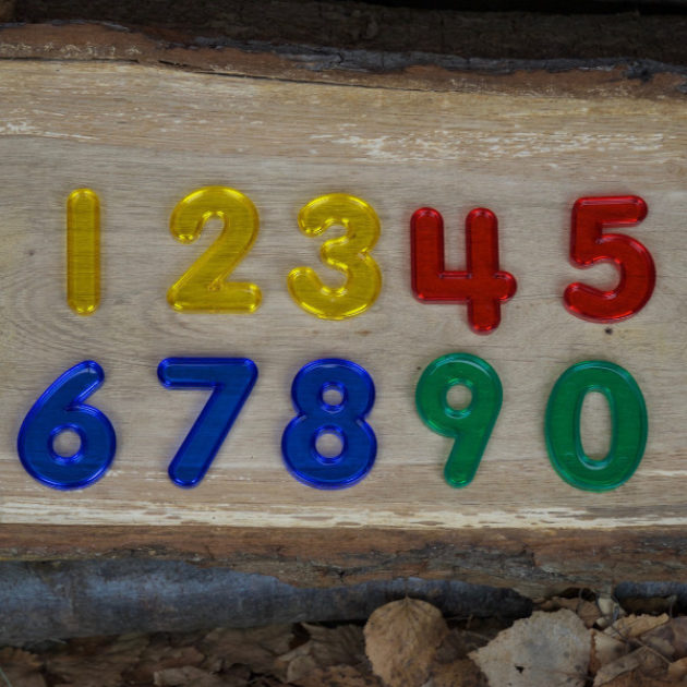 Numbers - Transparent | Muddy Faces