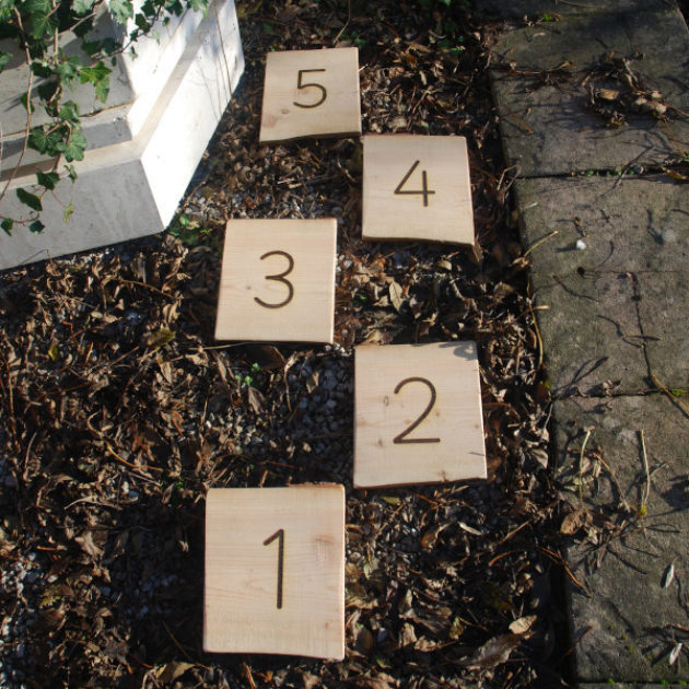 Numeral Stepping Boards | Muddy Faces