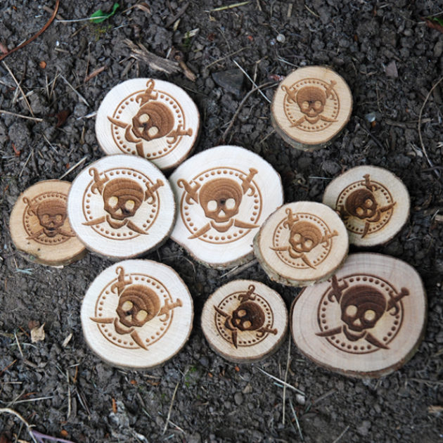 Pirate Doubloons - 10 Piece | Muddy Faces