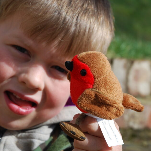 Robin Finger Puppet | Muddy Faces