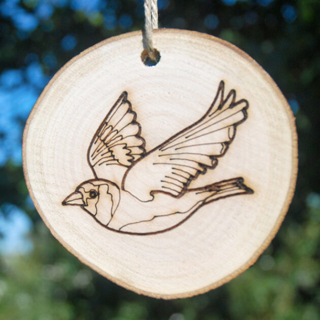 Trail Disc - Bird - Goldfinch | Muddy Faces